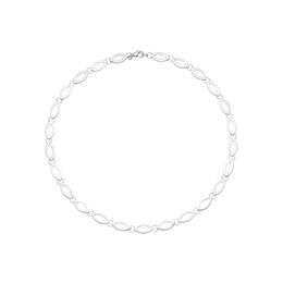 Collier Jobo Halsketten Gr. Silber 925 (Sterlingsilber), Länge: 45 cm, silberfarben (silber 925) Damen 925 Silber 45 cm