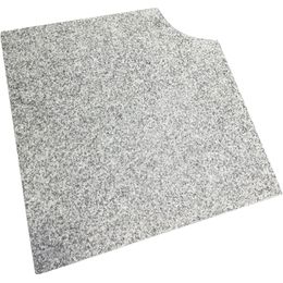 Beckenrandstein KWAD "Cristal Grey" Bausteine grau (grau – g603) Beckenrandsteine Granitumrandung, 8,0 x 4,0 m