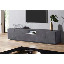 Lowboard Inosign "Vega" Sideboards grau (zement, optik) Lowboards Breite 220 cm