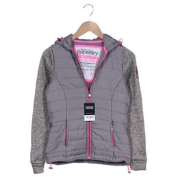 Superdry Damen Jacke, grau, Gr. 2