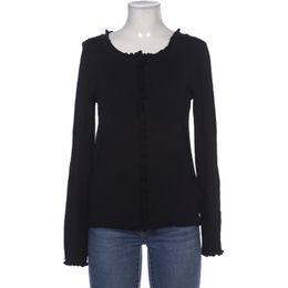 Madeleine Mode Madeleine Damen Strickjacke, schwarz, Gr. 36