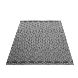 Outdoorteppich Ayyildiz Teppiche "PATARA 4953" Teppiche Gr. B/L: 200 cm x 290 cm, 8 mm, 1 St., grau (grey) Esszimmerteppiche Pflegeleicht Strapazierfähig In- und Outdoor geeignet