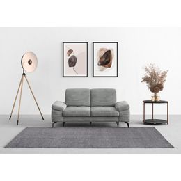 Sit & More 2-Sitzer SIT & MORE "Cabana", silber, B:191cm H:84cm T:123cm, 100% Polyester, Sofas, Breite 191 cm, wahlweise mit Sitztiefen- und Kopfteilfunktion