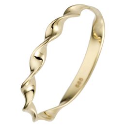 Fingerring Jobo Fingerringe Gr. 50, Gelbgold 585, gelb (gelbgold 585) Damen gedreht 585 Gold