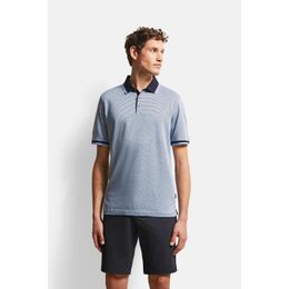 Poloshirt Bugatti Gr. L, blau (hellblau) Herren Shirts mit 3-tone-Dessin