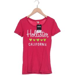 Hollister Damen T-Shirt, pink, Gr. 34