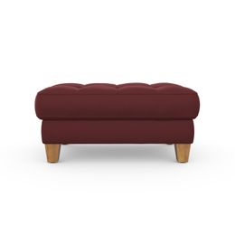 Sit & More Stauraumhocker SIT & MORE "Westham" Hocker Gr. B/H/T: 101cm x 47cm x 66cm, Luxus-Microfaser ALTARA NUBUCK, ohne Federkern-mit Stauraum, rot (bordeaux) wahlewise mitohne Federkern