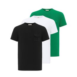 Daniel Hills T-Shirt Herren Gr&ouml;&szlig;e M gr&uuml;n / schwarz / wei&szlig;
