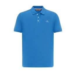 Cool Hill Poloshirt Herren Gr&ouml;&szlig;e XXL hellblau / wei&szlig;