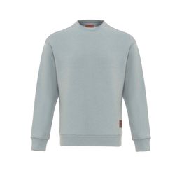 Cool Hill Sweatshirt Herren Gr&ouml;&szlig;e M taubenblau / braun