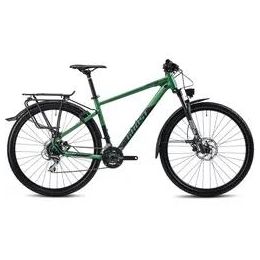 Mountainbike GHOST "Kato EQ AL" Fahrräder Gr. 44cm, 29 Zoll (73,66cm), grün (khaki-schwarz) für Damen und Herren, Kettenschaltung