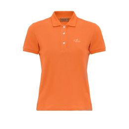 Cool Hill Shirt Damen Gr&ouml;&szlig;e XL orange / wei&szlig;