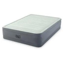 Luftbett Intex "PremAire Airbed", grau, Luftbetten, B/H/L: 137cm x 46cm x 191cm, Materialmix, B:137cm H:46cm L:191cm