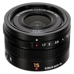 Panasonic Leica DG Summilux 15mm 1:1,7 schwarz