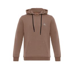 Cool Hill Sweatshirt Herren Gr&ouml;&szlig;e M schoko / wei&szlig;