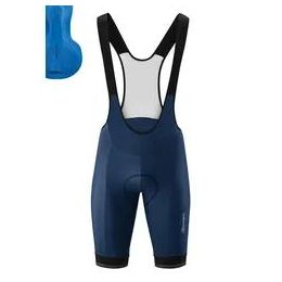 Fahrradhose Gonso "SITIVO BIB 0" Gr. XXL, Normalgrößen, blau Herren Hosen Radhose, innovatives Sitzpolster, Träger-Radlerhose, Tight Fit