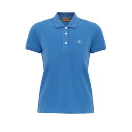Cool Hill Poloshirt Damen Gr&ouml;&szlig;e L hellblau / wei&szlig;