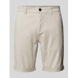 Tom Tailor Denim Slim Fit Chino-Shorts in unifarbenem Design