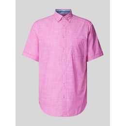 Christian Berg Regular Fit Freizeithemd mit Button-Down-Kragen