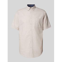 Christian Berg Regular Fit Freizeithemd mit Button-Down-Kragen