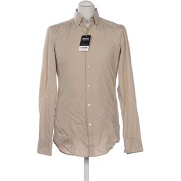 BOSS by Hugo BOSS Herren Hemd, beige, Gr. 46