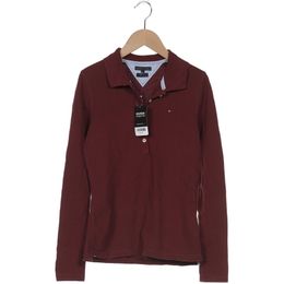 Tommy Hilfiger Damen Poloshirt, bordeaux, Gr. 36