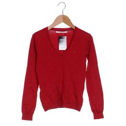 Tommy Hilfiger Damen Pullover, rot, Gr. 34