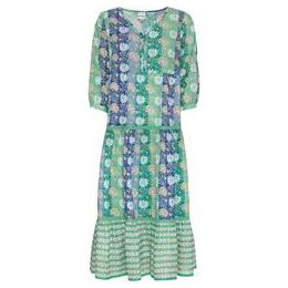 DW-Shop Baumwoll-Kleid, Druck mint, 48