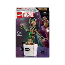 Lego 76297 Marvel Super Heroes Tanzender Groot, Konstruktionsspielzeug
