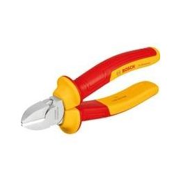Bosch VDE Diagonal-Seitenschneider Professional 160mm, Schneid-Zange rot/gelb