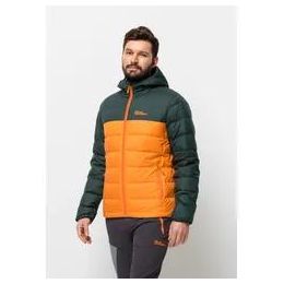 Daunenjacke Jack Wolfskin "ATHER DOWN HOODY M" Gr. XL (54/56), orange (dragon-fire) Herren Jacken