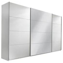 Schwebetürenschrank Rauch "Imposa" Schränke Gr. B/H/T: 315 cm x 210 cm x 62 cm, mit Spiegel, 3 St., weiß (weiß, hochglanz) mit Hochglanzfront