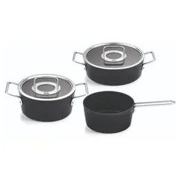 Topf-Set Fissler "Adamant", schwarz, Töpfe, Made in Germany