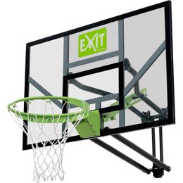 Basketballkorb EXIT "GALAXY Wall-mount Dunk" Ballsportkörbe schwarz Kinder Spielbälle Wurfspiele in 5 Höhen einstellbar