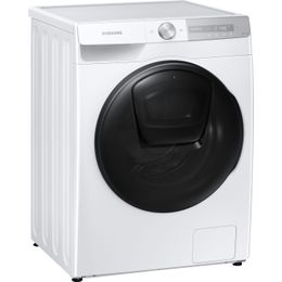 E (A bis G) Samsung Waschtrockner "WD91T754ABH" QuickDrive weiß Waschtrockner