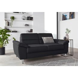 Sit & More 2,5-Sitzer SIT & MORE "Sorano", schwarz, B:188cm H:88cm T:91cm, Sofas, Breite 188 cm