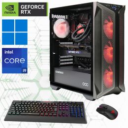 GAMEMAX Gaming-PC "Brufen C1 7275" Computer DDR5-RAM, PCIe SSD Gen4, Windows 11 Gr. Microsoft Windows 11 Home (64 Bit), 32 GB RAM 2000 GB SSD, schwarz