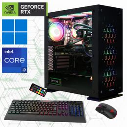 GAMEMAX Gaming-PC "Onyx II 7292" Computer DDR5-RAM, PCIe SSD Gen4, Windows 11 Gr. Microsoft Windows 11 Home (64 Bit), 32 GB RAM 2000 GB SSD, schwarz Gaming PCs