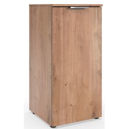 Kommode wimex "Level by fresh to go" Sideboards Gr. B/H/T: 41 cm x 84 cm x 41 cm, braun (plankeneiche nachbildung) Kommode 1-türig mit soft-close Funktion, 41cm breit, 92cm hoch