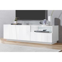 Lowboard Inosign "Vega" Sideboards weiß (weiß hochglanz) Lowboards Breite 150 cm