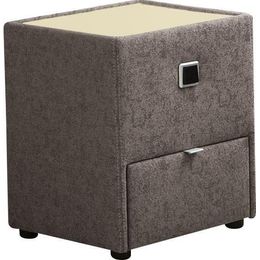 Jockenhöfer Nachtkonsole JOCKENHÖFER GRUPPE "Lancy" Sideboards Gr. B/H/T: 42,5 cm x 53 cm x 45 cm, 1, braun (braun 211, 08) Nachtkonsolen und Nachtkommoden mit LED-Beleuchtung