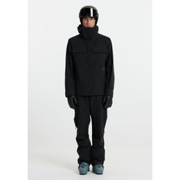 Skijacke SOS "Azuga", Herren, Gr. XL, schwarz, 100% Polyester, unifarben, hoch geschlossener Ausschnitt, Jacken, mit 15.000 mm Wassersäule