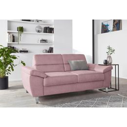 Sit & More 2,5-Sitzer SIT & MORE "Sorano", rosa (altrosa), B:188cm H:88cm T:91cm, Sofas, Breite 188 cm