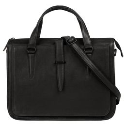 XZONE Aktentasche X-ZONE Gr. B/H/T: 36 cm x 25 cm x 7 cm onesize, schwarz Damen Taschen echt Leder