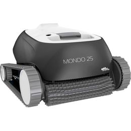 Poolroboter MAYTRONICS "Mondo 25" Poolbodensauger schwarz (schwarz, weiß) Poolsauger für Boden- Wandreinigung