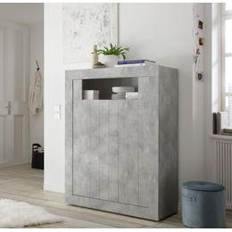 Highboard Inosign "Urbino" Sideboards grau (beton) Breite 110 cm