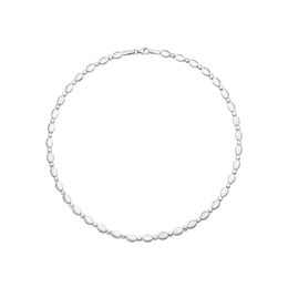 Collier Jobo Halsketten Gr. Silber 925 (Sterlingsilber), Länge: 45 cm, silberfarben (silber 925) Damen Colliers 925 Silber 45 cm