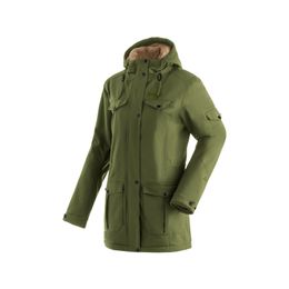 Funktionsjacke Maier Sports "Nayla" Gr. 48, grün (dunkelgrün) Damen Jacken Warmer Wintermantel für kalte Tage