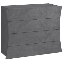 Kommode Inosign "Arco" Sideboards Gr. B/H/T: 105 cm x 81,5 cm x 40 cm, 4, grau (zement matt) Sideboards Breite 90 cm