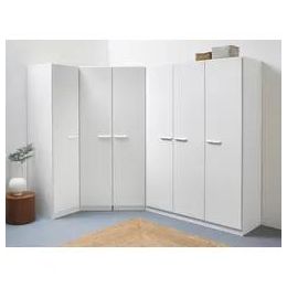 Schrank-Set Rauch "Kleiderschrank Schrank Garderobe Wäscheschrank VANDOR" Kastenmöbel-Sets Gr. B/H/T: 164cm x 197cm x 253cm, weiß (alpinweiß) 6-türig mit viel Stauraum, Schränke einzeln stellbar MADE IN GERMANY